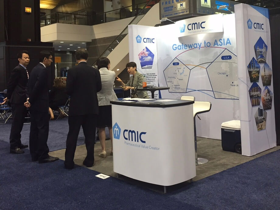 ASCO ANNUAL MEETING 2016 CMIC HOLDINGS Booth – 横浜の展示会/イベント会社｜ルーデンス株式会社